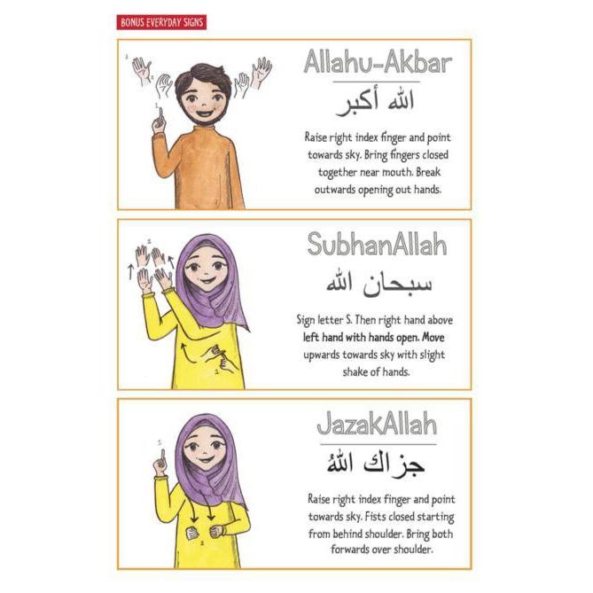 A-Z of Islamic Signs in BSL Book – Quran Co™