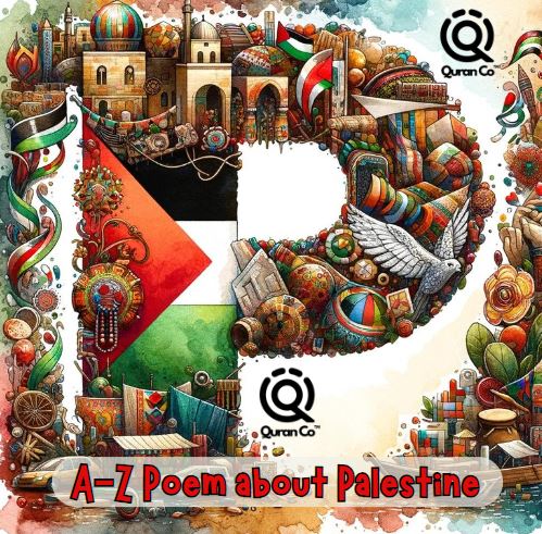 Alphabet Poem About Palestine – Quran Co™